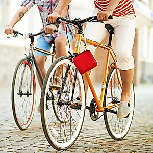 Kid Toy Camera Case for VTech Kidizoom Creator Cam Video Camera, Hard Travel Carrying Storage with Accessories Pocket - Red