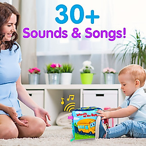 Move2Play Turn2Learn, Nursery Rhymes Sing-A-Long Cube, Gift for Babies 6-18 Months Old