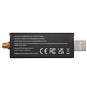 RTL-SDR Blog V3 R860 RTL2832U RTLSDR 1PPM TCXO SMA Software Defined Radio (Dongle Only)