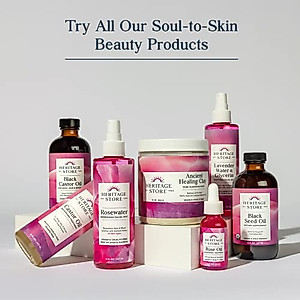 Heritage Store Aura Smudge Smokeless Sage with Juniper, Cleansing & Uplifting Sage Smudge Spray for Positive Energy, Clean, Simple Alternative to Smudge Sticks & Burning Sage, Paraben Free, Vegan, 4oz