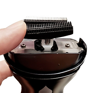 StyleCraft Ace Mens Electric Cordless Wet/Dry Shaver with Precision Foil Shaver, Triple Shave System with LCD Display, Smart Contour