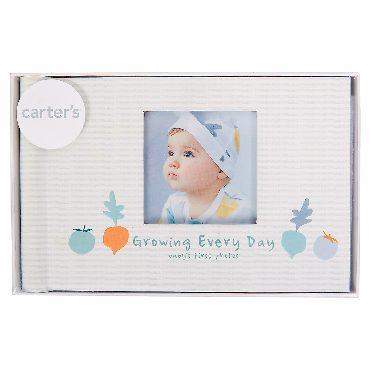 Carter's BP73-24958 Growing Every Day Baby Brag Book Photo Album, 20 Pages and 7.15" x 4.5", Multicolor