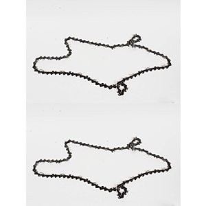 2 Pack Husqvarna 591129993 28" 3/8 .050 93DL H47 Saw Chain Loop 501842693