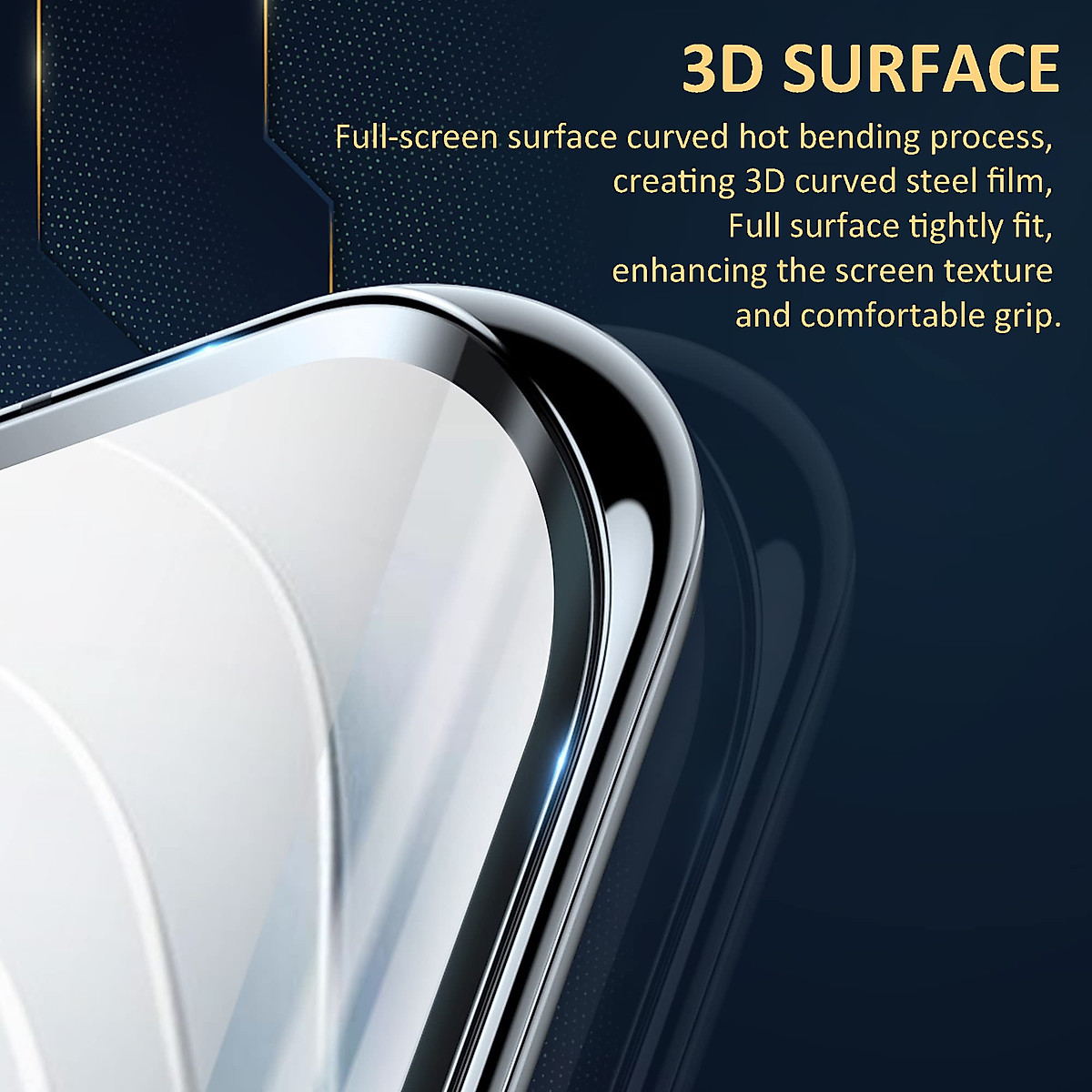 WILLONE [2+2 For OnePlus 10 Pro Screen Protector Tempered Glass 2 Pcs, Camera Lens Protector 2 Pcs, Support Fingerprint Sensor, 9H Hardness, Bubble Free, HD Film for OnePlus 10 Pro 5G