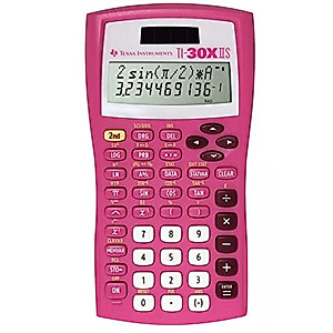 Texas Instruments 30XIIS Student Scientific Calculator - Pink 30XIIS/TBL Soft Pink