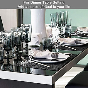 shyness 6 Pcs Chopsticks Rest Little Dog Chopsticks Holder Dachshund fork Stand Spoon Holder Tool