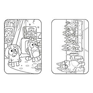 Bluey: Fun and Games: A Coloring Book