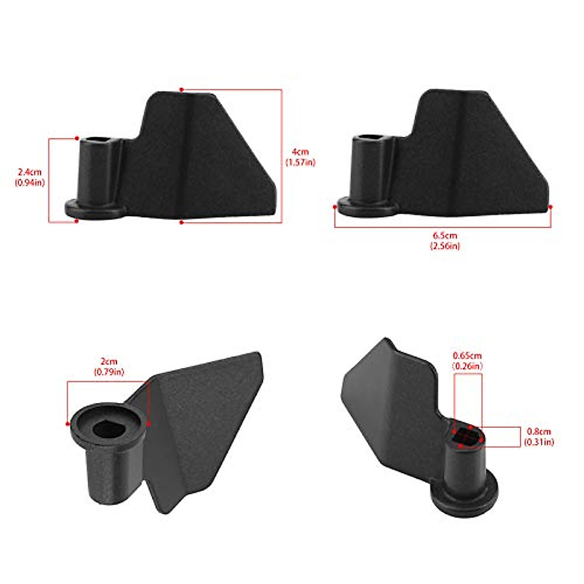 Bread Machine Parts, Carbon Steel Non-Stick Coating Breadmaker Paddle, Replacement Parts Paddle for Bread Maker Machine