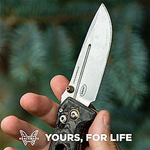 Benchmade - Mini Adamas 273 Tactical Knife with Black G10 Handle (273GY-1)