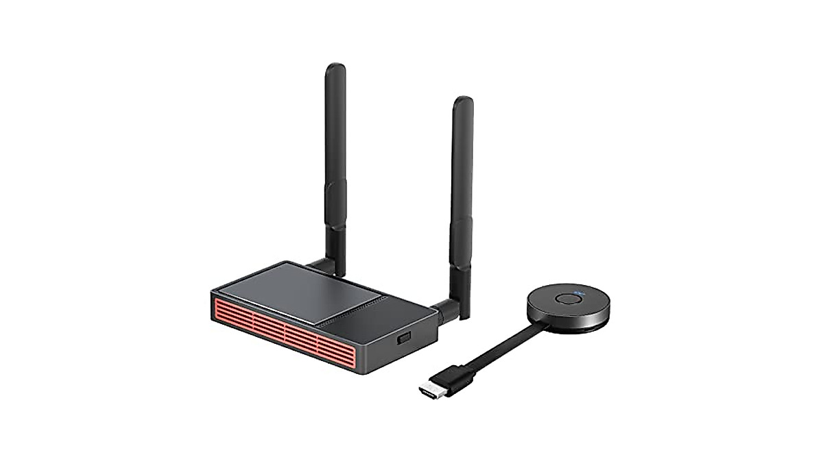 Riiai Wireless HDMI Transmitter & Receiver Kit 4K Streaming
