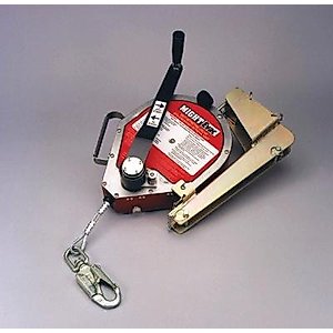 Honeywell MR50GB-Z7/50FT Miller by 50' MIGhtEvac Self-Retracting 3/16'' Galvanized Wire Rope Lifeline With Emergency Retrieval Hoist, Mounting Bracket And Pulley, 15.34 fl. oz., 1" x 1" x 1"