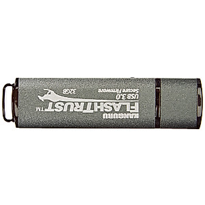 Kanguru Flash Trust – 32GB Secure Firmware Flash Drive – Write Protect Switch – SuperSpeed USB 3.0