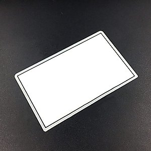 Replacement Glass Top Upper Screen Frame Lens Cover LCD Screen Protector With Adhesive For New 3DS XL LL 2015 Console White