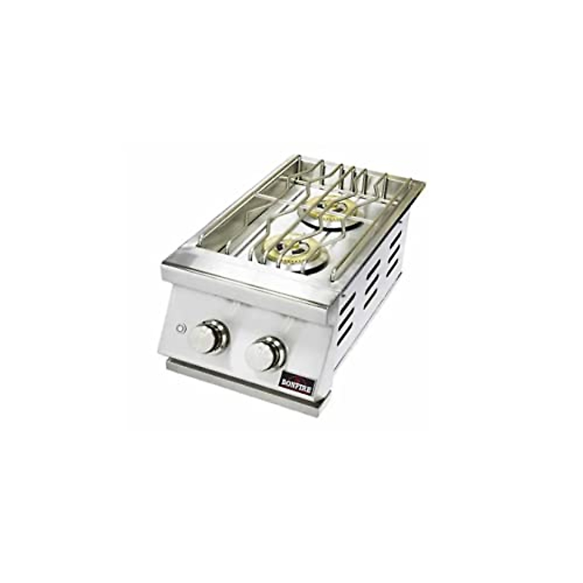 Windproof Covers 13 inch Heavy Duty Premium Vinyl Cover to fit Bonfire Double Side Burner Built-in