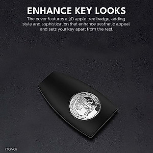 Metal 3D Apple Tree Badge Fits A, B, C, E, S, G, SLK, GLK,CLA,CLS A/G Key Cover A0008900023, for Benz AMG Key Cover W204 W205 W207 W218 W212 W221 W222