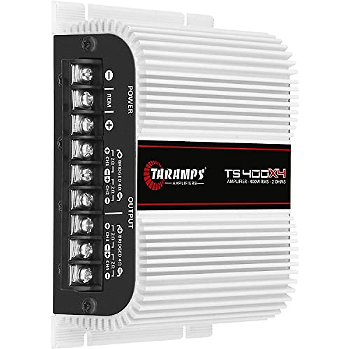 Taramps TS400X4 Full Range 2 Ohm 4 Channel 400W Class D Car Audio Amplifier