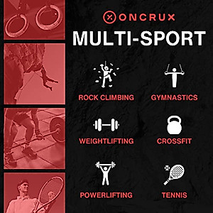 ONCRUX Chalk Sock 2 oz - Premium Refillable Chalk Ball - Made in USA - Performance Grade Grip Enhancer for Weightlifting, Rock Climbing, Gymnastics, Disc Golf and More