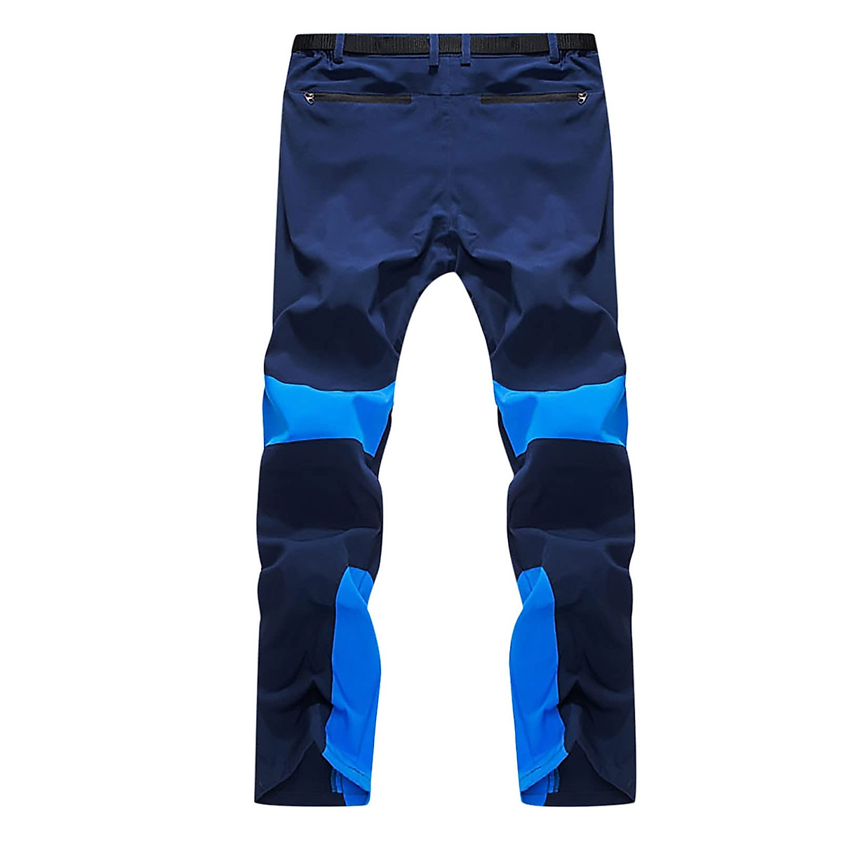 Aymnlox Prime Early Access Deals Sweatpants for Men Loose fit Patchwork Hiking Quick Drying Trousers Pants Causal Outdoor Fashion Sport Joggers Pants Men's Pants Elastic Waistband Navy XL