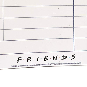 Paladone Friends Slim to do List, Medium, Multicolor