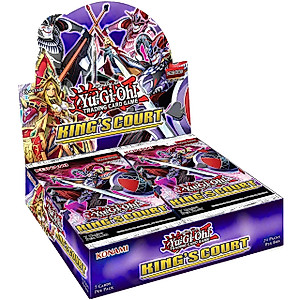 YuGiOh King's Court Booster Box (24 Packs, 7 Cards per Pack)