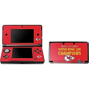 Skinit Decal Gaming Skin Compatible with 3DS (2011) - Officially Licensed NFL Kansas City Chiefs Super Bowl LVII Champions Design