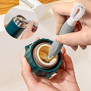 Cleaning Brush Grout Crevice Brush - Grout Cleaning Brush Deep Detail Clean Scrub Brush Crevice Cleaning Brush is Applicable to Various Narrow Spaces Such as Bottle Cap/Faucet/Stove/Window/Tile