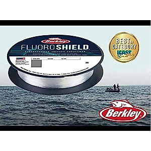Berkley FluoroShield™, Clear, 15lb | 6.8kg, 300yd | 274m Fishing Line, Suitable for Freshwater Environments