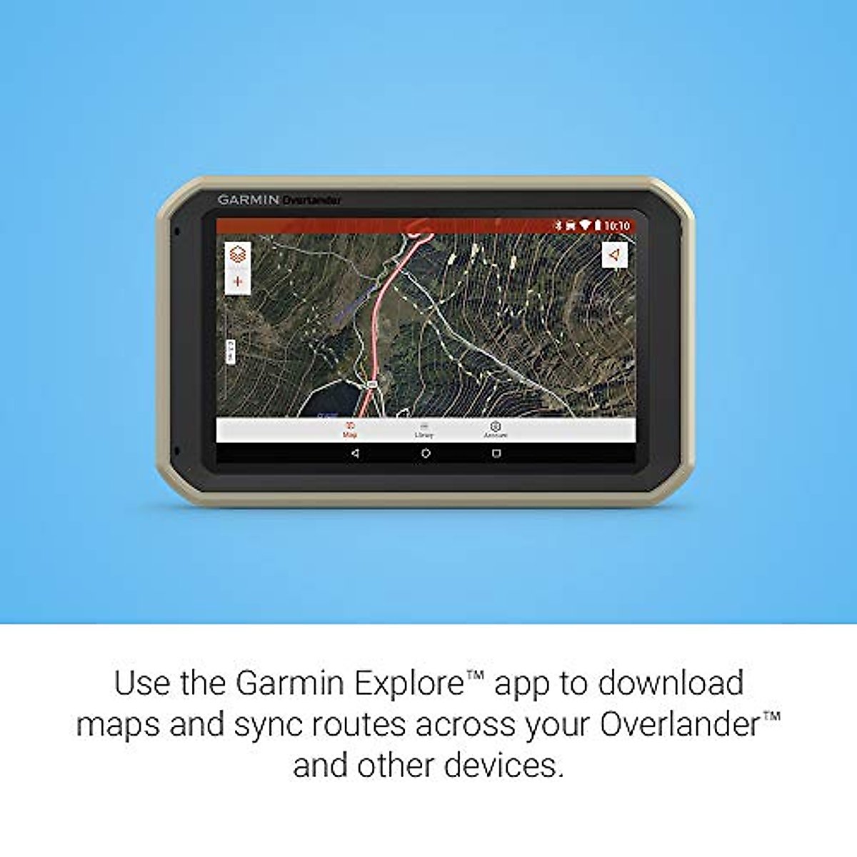 Garmin Overlander, Rugged Multipurpose Navigator for Off-Grid Guidance
