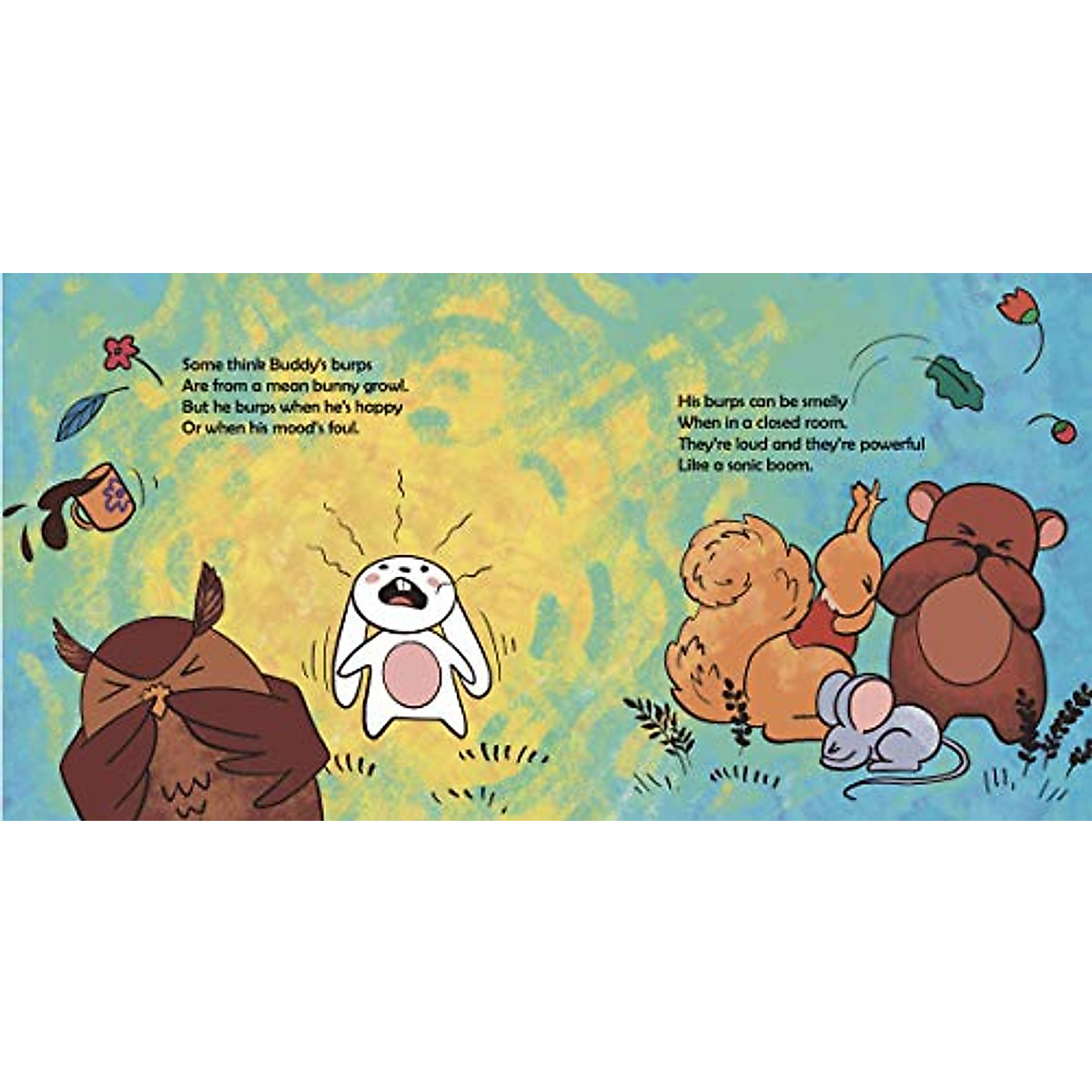 Buddy the Burping Easter Bunny: A Rhyming, Read Aloud Story Book, Perfect Easter Basket Gift for Boys and Girls (Farting Adventures)