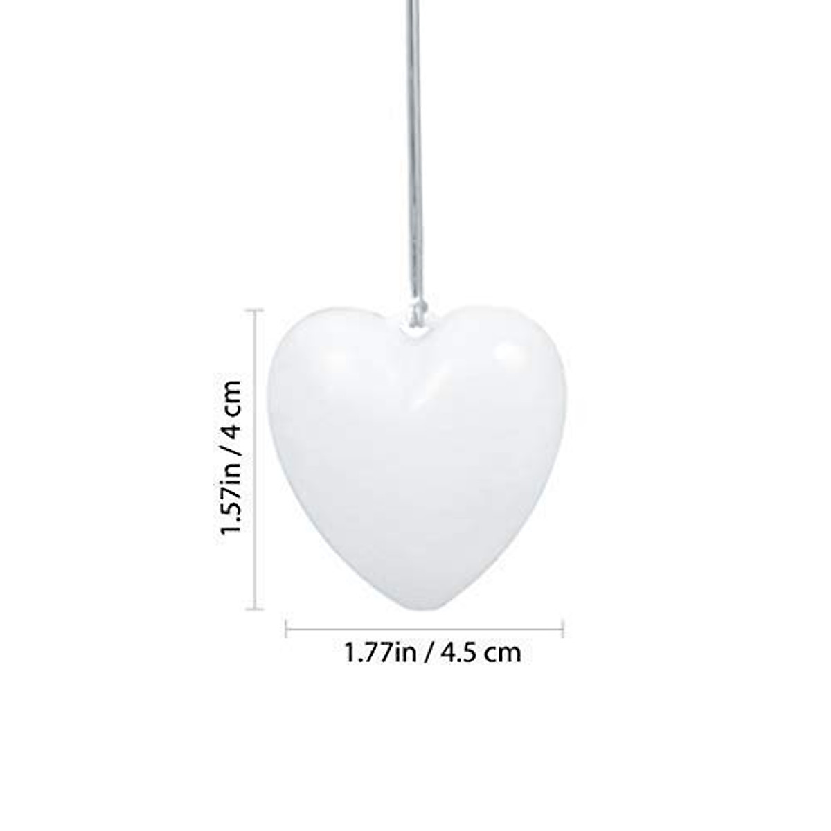 DEKE- Purse heart LED light, handbag, original bag illuminator. (White)