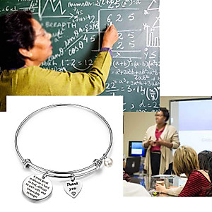 BEKECH Professor Gift Mentor Gift Teacher Jewelry A Truly Great Professor is Hard To Find Difficult To Part With Keychain Retirement Gift Appreciation Gift for Professor from Graduates (Bracelet)