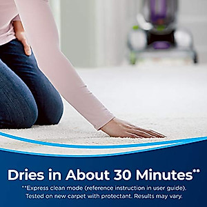 Bissell ProHeat 2X Revolution Max Clean Pet Pro Full-Size Carpet Cleaner, 1986, with Antibacterial Formula and Bonus 3" Tough Stain Tool