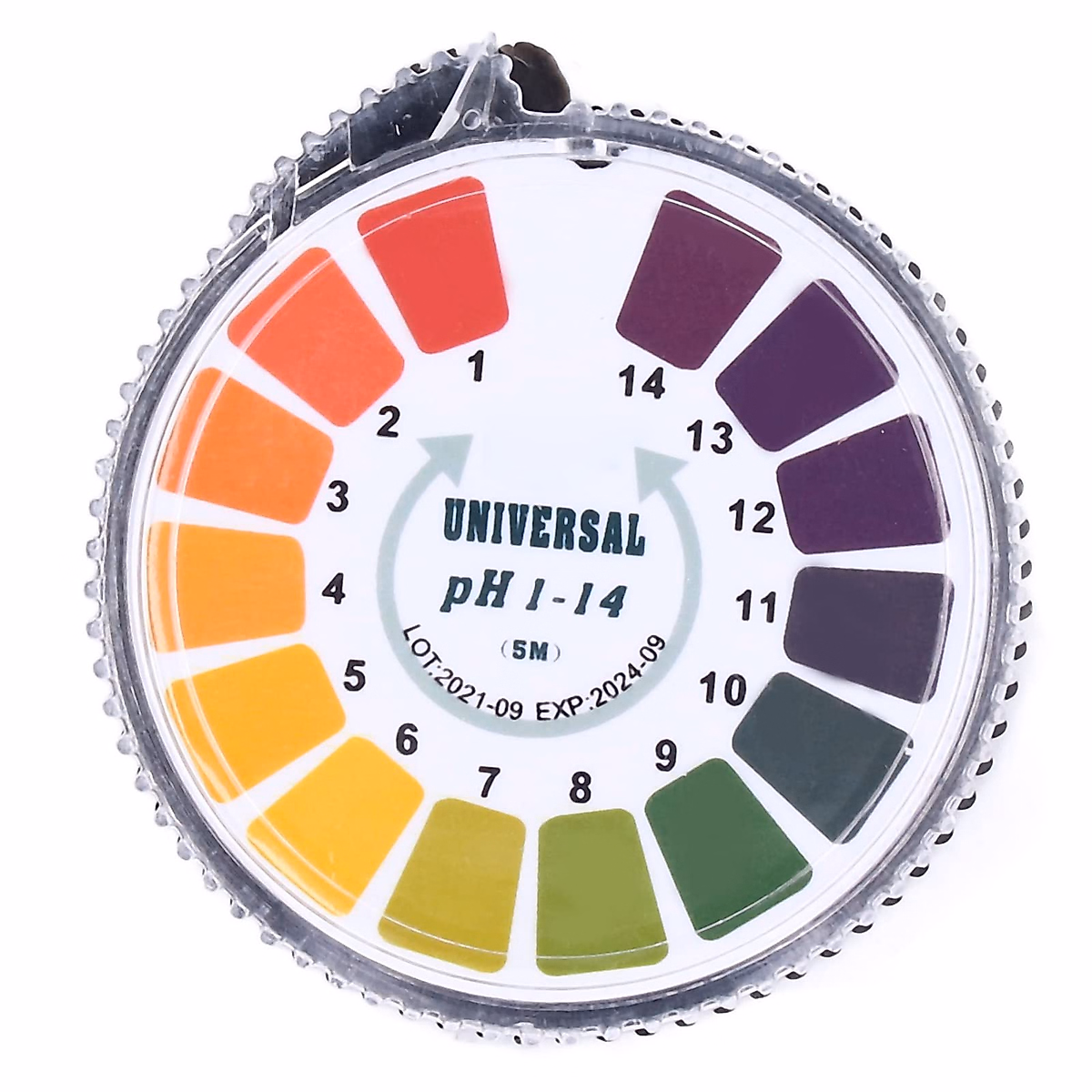 1 Roll PH Test Strips, Professional PH Level Testing Paper for Cosmetics Food Water Saliva, PH Measure Full Range 0-14