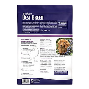 Best Breed Dr. Gary's Small Breed Recipe Made in USA [Natural Dry Dog Food for All Breeds and Sizes] - 13lbs