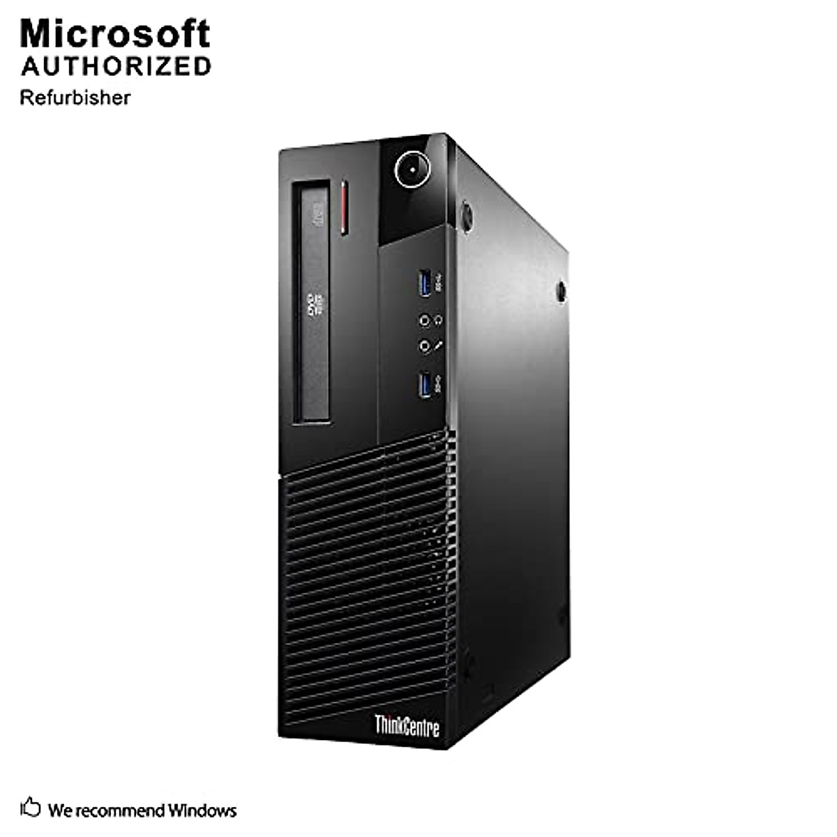 Lenovo ThinkCentre M83 High Performance Business Small Factor Desktop Computer, Intel Core i5-4570 3.2GHz, 8GB RAM, 500GB HDD, WiFi, Windows 10 Professional (Renewed)