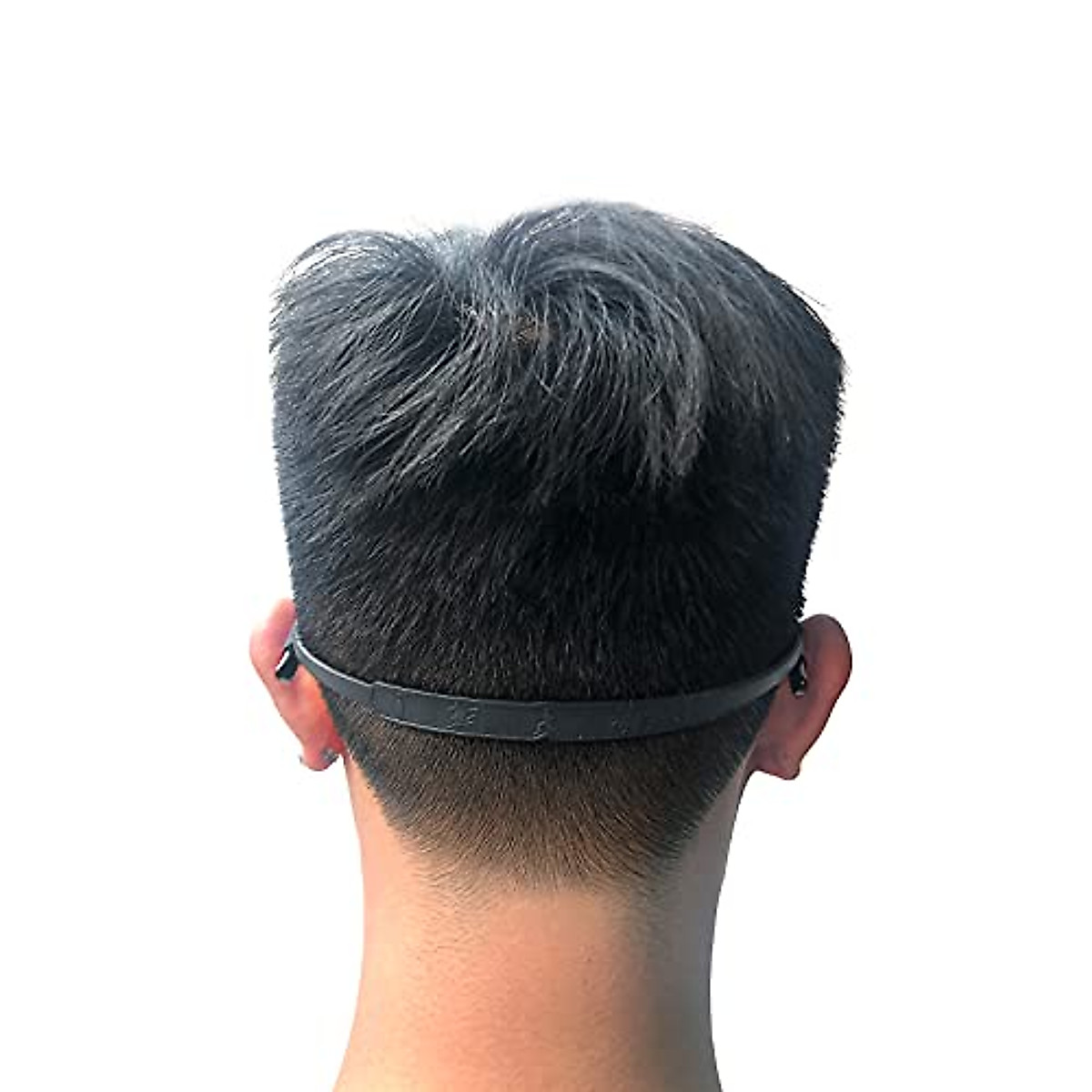 Festful Silicone Spectacle Straps, 3 Non-slip Elastic Sports Glasses Straps for Kid Boys and Girls, Sunglasses Straps, Black