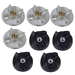 Joystar Lot of 8 Base Gear and Cross Blade Gear Replacement Part for Magic Bullet MB 1001 MB 1001B MBR-1101 MBR-1701 Blender /