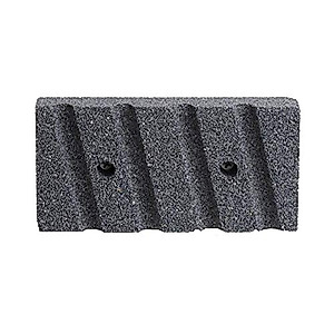 MARSHALLTOWN Rub Brick, Fluted 20-Grit Silicone Carbide Surface, Concrete Tools, Masonry Tools, Clean Bricks, Dressing Down and Remove Marks From Concrete, RB192