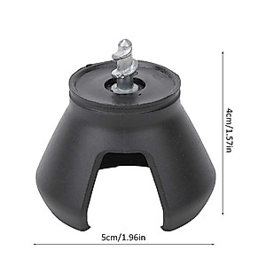 Golf Ball Pick Up Tool, Golf Putter Grip Golf Ball Retriever Putter Picker Made of Plastic Sucker for Golf Screws Tool, Golf Accessories Black for Men Women Golfer