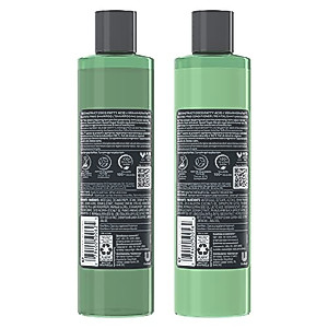 DOVE MEN + CARE Real Bio-Mimetic Care Shampoo & Conditioner Reconstruct 2 Count For Damaged Hair Sulfate Free Shampoo & Silicone-Free Conditioner with Coco Fatty Acid + Vegan Keratin 10 Oz