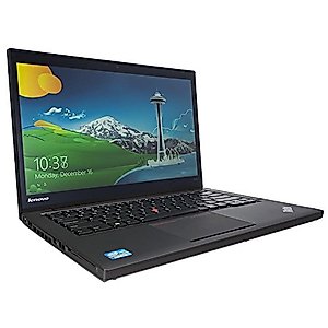 Lenovo Thinkpad T440 14 Inch Business Laptop, Intel Dual Core i5-4300U up to 2.9GHz, Intel HD 4400, 8GB DDR3 RAM, 240GB SSD, WiFi, Webcam, Windows 10 Pro (Renewed)