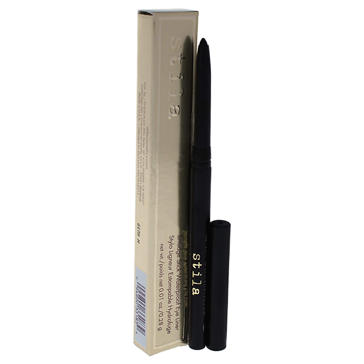 stila Smudge Stick Waterproof Eye Liner, Long-Lasting Color Wear, Smooth Glide Eyeliner Pencil or Eyeshadow, Stingray