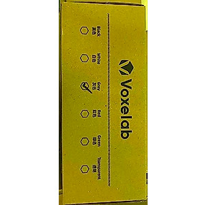 Voxelab 3D Printer Resin, LCD UV-Curing Resin, Tough & Rigid 3D Resin with 405nm Standard Photopolymer for LCD 3D Printing(0.5KG,Green)