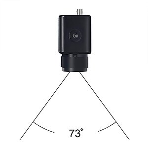 MOKOSE Mini SDI Camera with 3.6mm HD No Distortion Lens, HD-SDI 2 MP 1080P HD Digital CCTV Security Camera, 1/2.8 High Sensitivity Sensor CMOS with OSD Menu