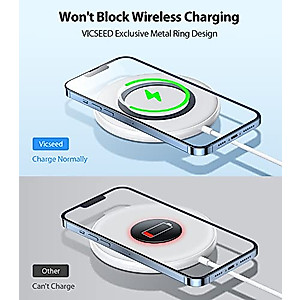 VICSEED for MagSafe Car Mount [2023 Upgraded 20 Strongest Magnet] Magnetic Phone Holder for Car Vent 360 Adjustable Magnetic Phone Mount for Car Fit for iPhone 14 13 12 Pro Max Plus Mini MagSafe Case