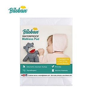 Bassinet Mattress Cover Compatible with Halo Bassinest Swivel Sleeper Bassinet Mattress Only, Waterproof and Soft