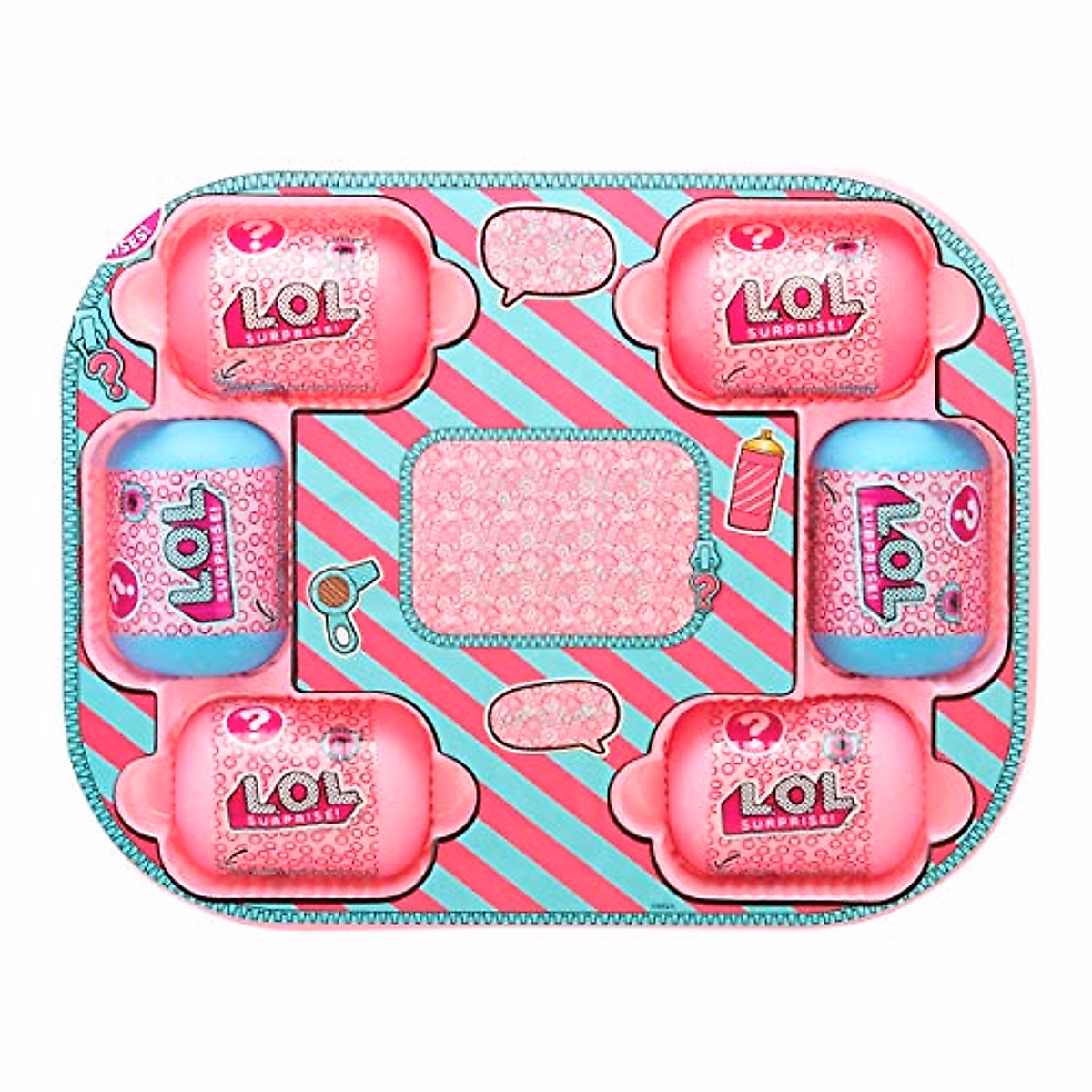 L.O.L. Surprise! Bigger Surprise Limited Edition with 2 Collectible Dolls, 1 Pet, 1 Lil Sis with 60+ Surprises in Eye Spy Series Carrying Case- Gift for Kids, Toys for Girls Ages 4 5 6 7+ Year