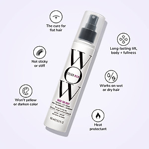 COLOR WOW Raise the Root Thicken + Lift Spray – All-Day Volume for Fine, Flat Hair without dulling color