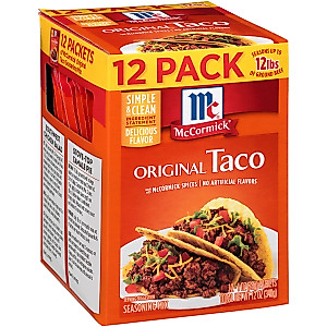 McCormick Original Taco Seasoning Mix, 12 oz