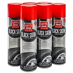 Griot's Garage Black Satin Tire Coating 15oz (6 Pack)